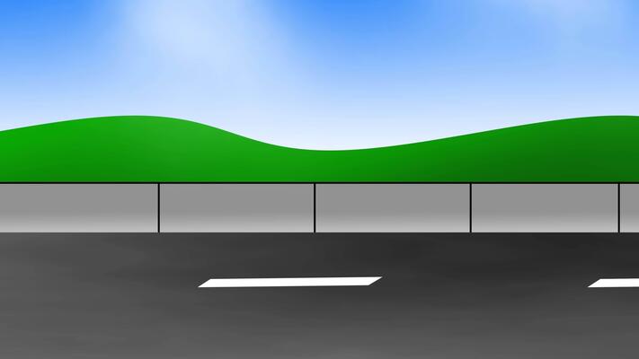 Animated Road Stock Video Footage for Free Download