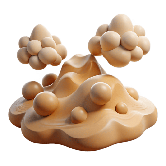 3d Abstract Blob PNGs for Free Download