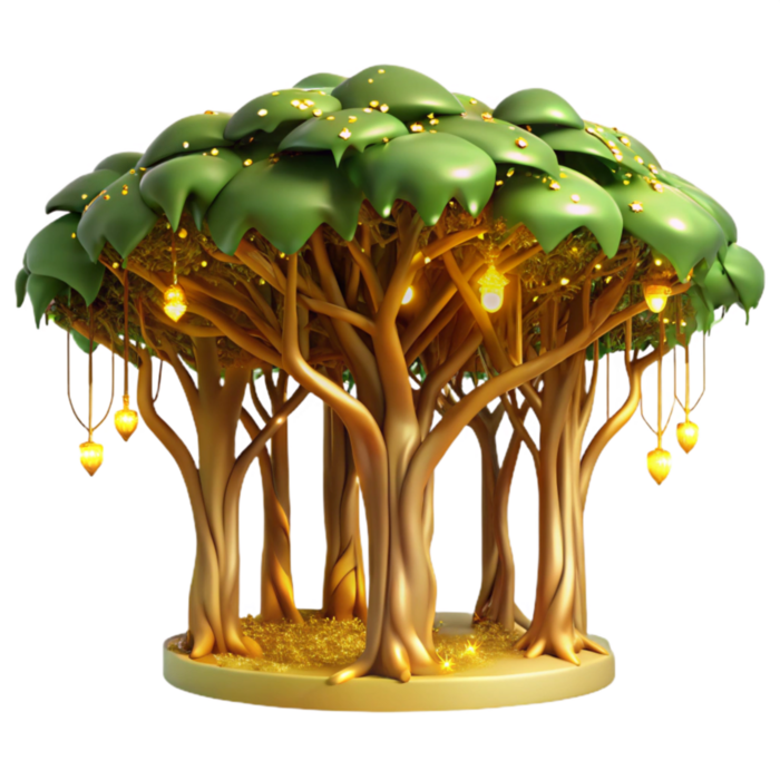 Golden Tree PNGs for Free Download