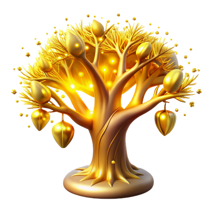 Golden Tree PNGs for Free Download