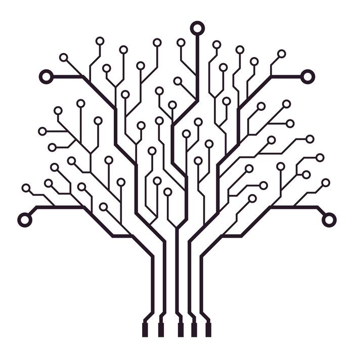 Circuit Diagram Tree Vector Art, Icons, and Graphics for Free Download