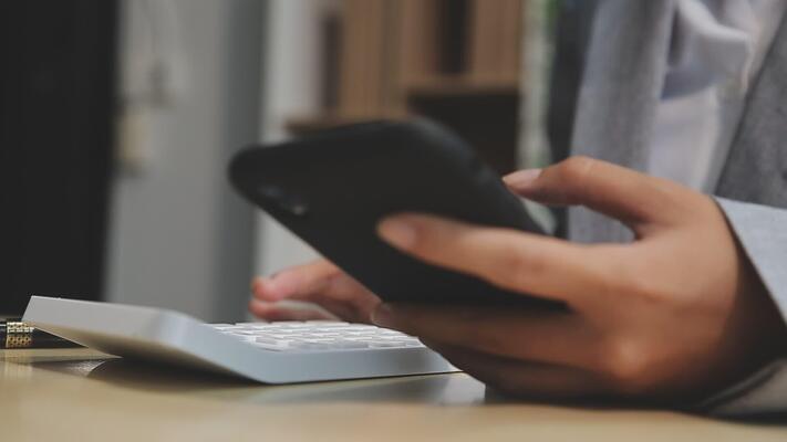 Person Scrolling On Phone Stock Video Footage for Free Download