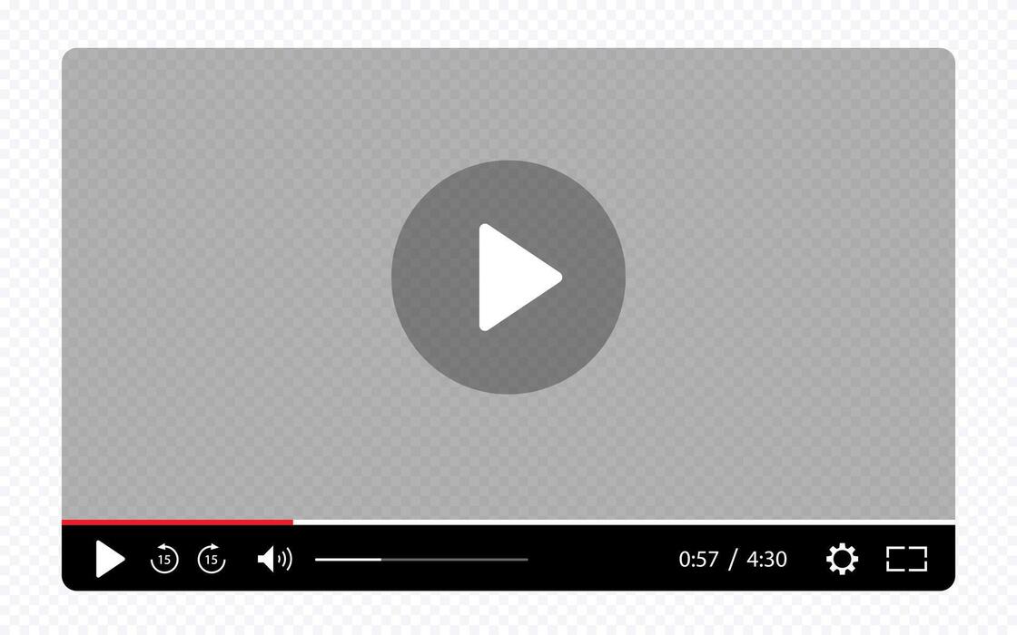 Youtube Interface Vector Art, Icons, and Graphics for Free Download