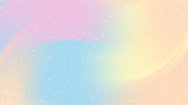 Pastel Rainbow Gradient Background with Subtle Sparkle, A vibrant and ...