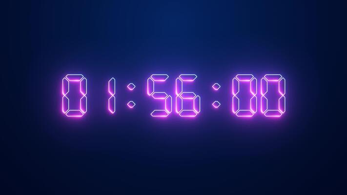 Count Down 10 Minutes Stock Video Footage For Free Download