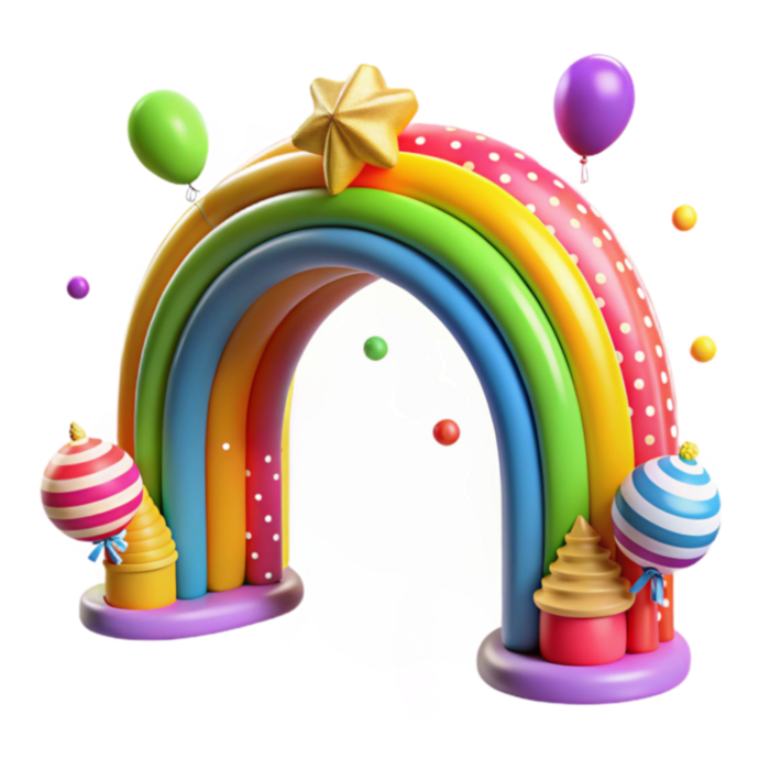Rainbow Cartoon PNGs for Free Download
