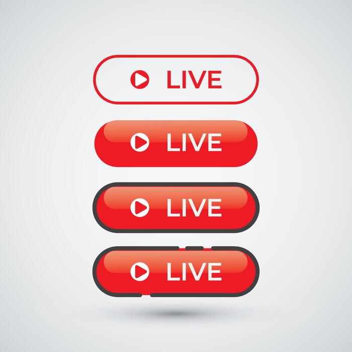 Live Button Vector Art, Icons, and Graphics for Free Download