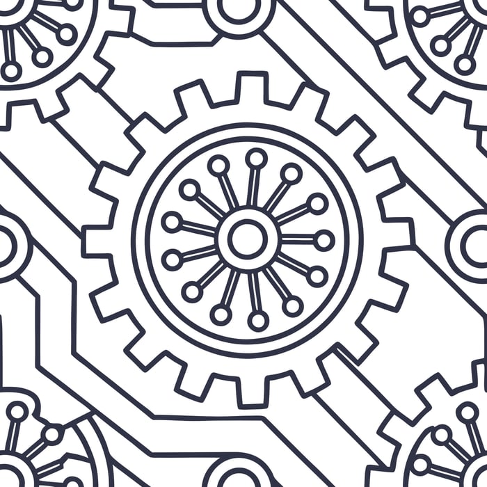 Machine Cog Pattern Vector Art, Icons, and Graphics for Free Download