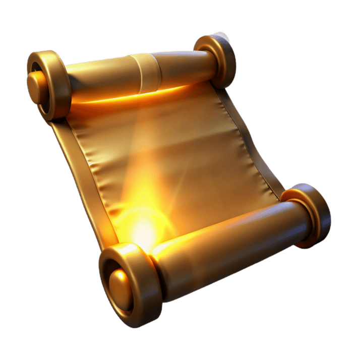 Gold Scroll PNGs for Free Download