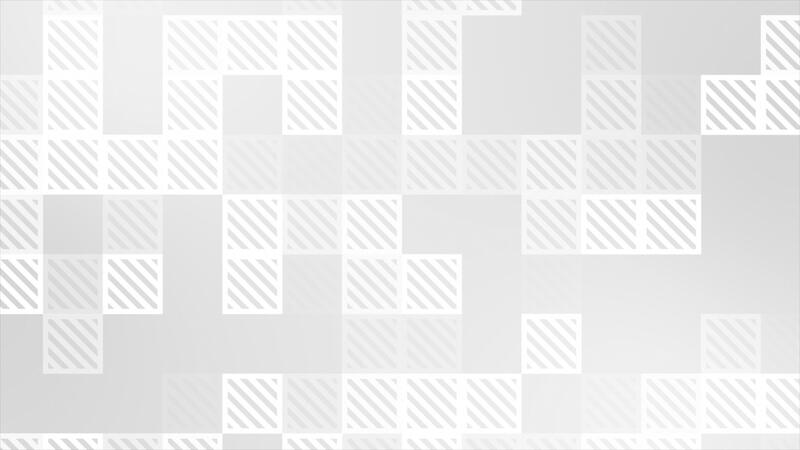 White Color Appearing And Disappearing Square Shapes With Parallel Lines Gradient Design Loop