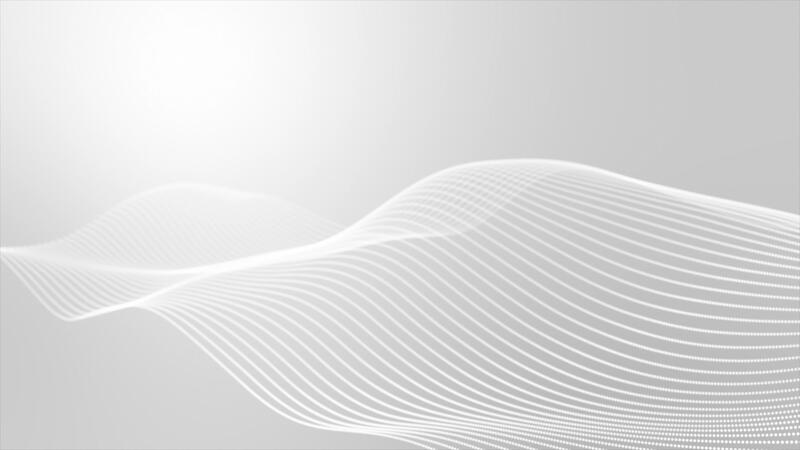 White Color Simple And Clean Wavy Lines Gradient Design Loop Able