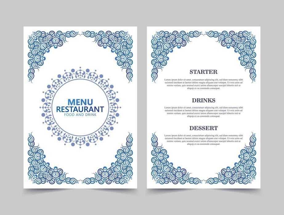Restaurant Menu Border Vector Art, Icons, and Graphics for Free Download