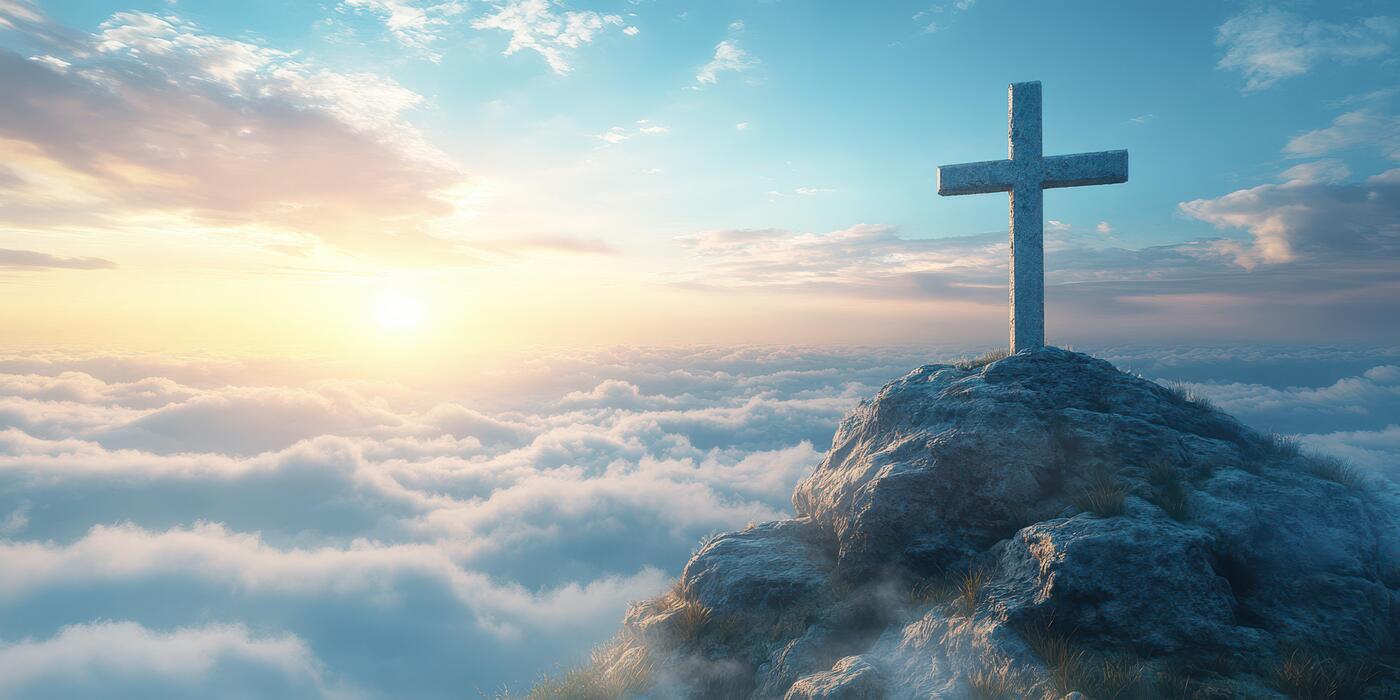 Cross With Clouds Stock Photos, Images and Backgrounds for Free Download