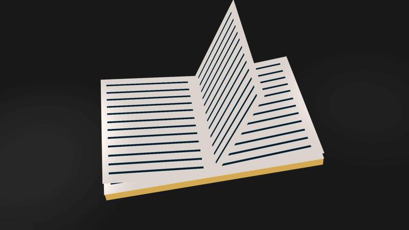 Cartoon Book Page Flip Turn Animation 57012214 Stock Video at Vecteezy