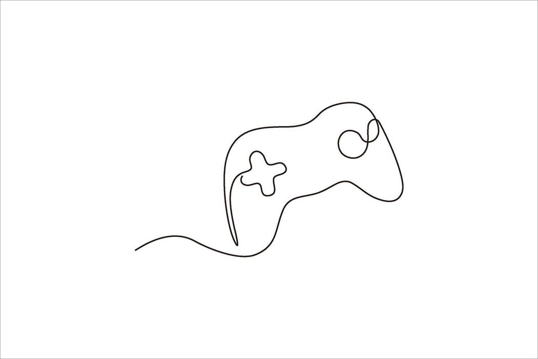 Game Controller Outline Vector Art Icons And Graphics For Free Download