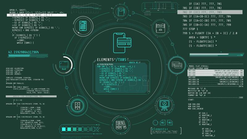 Infographic animation about accountancy and programming. 57123188 Stock ...