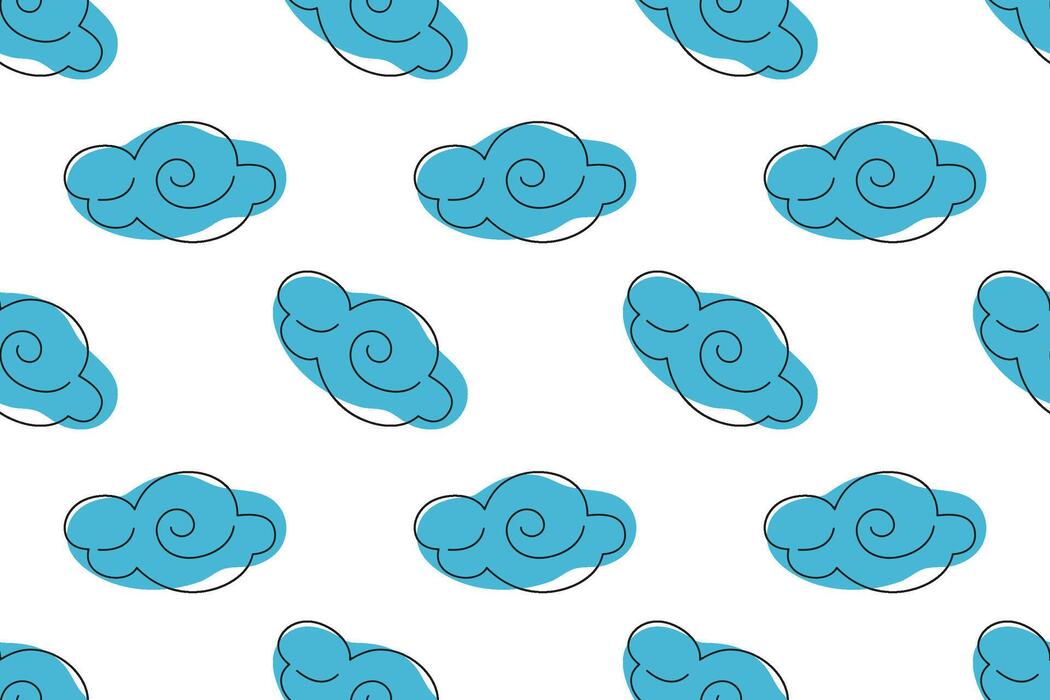 Cloud Pattern Vector Art, Icons, and Graphics for Free Download