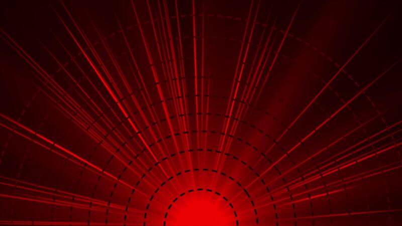 Red color rotating optical flair gradient design loop able dark geometrical background 57288833 ...