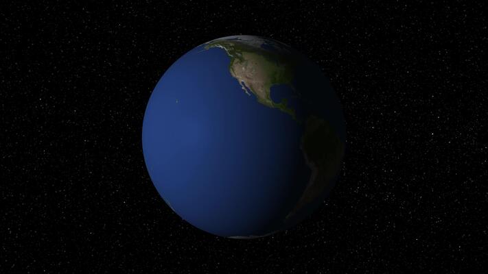 Rotating Earth Animation Stock Video Footage for Free Download
