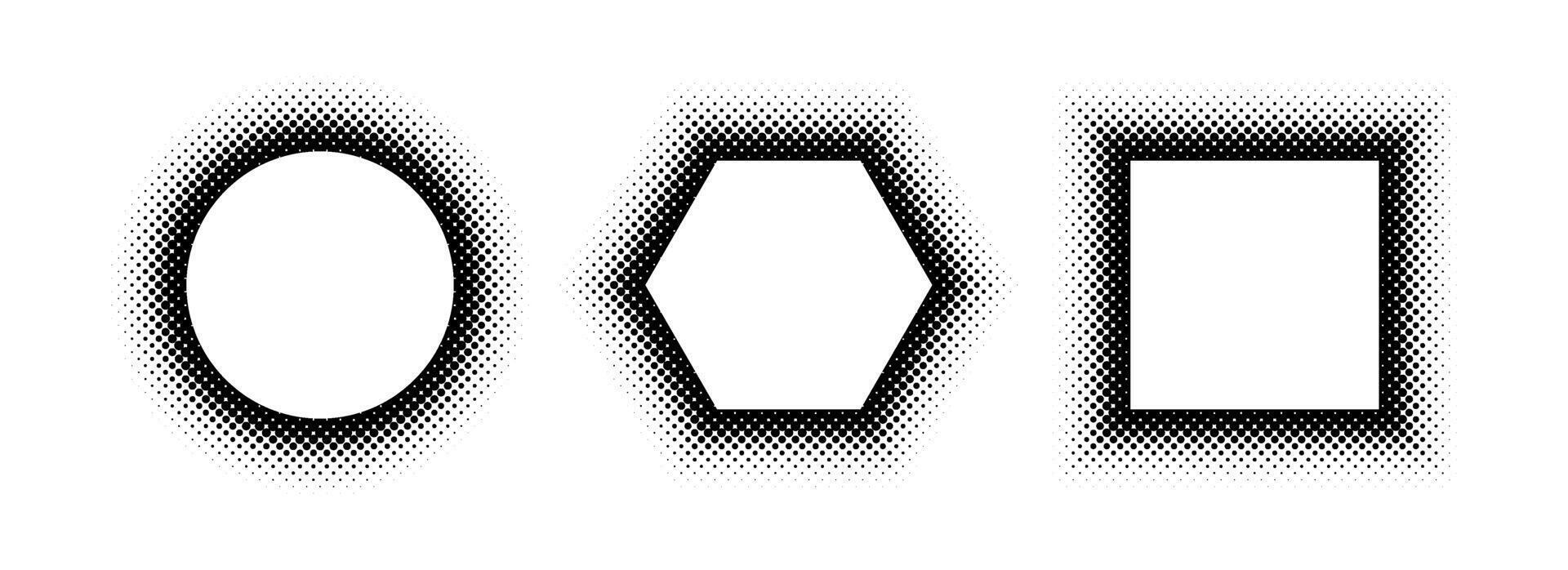 Hexagon Halftone Element Vector Art Icons And Graphics For Free Download