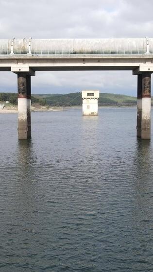 Barrage Dam Aerial View 57382163 Stock Video at Vecteezy
