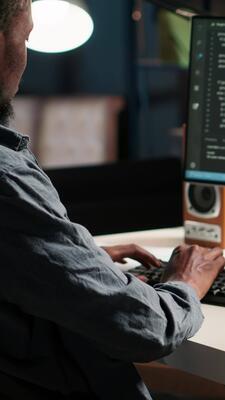 Pessoa Mexendo No Pc Vídeos e Clipes de stock para Baixar Grátis