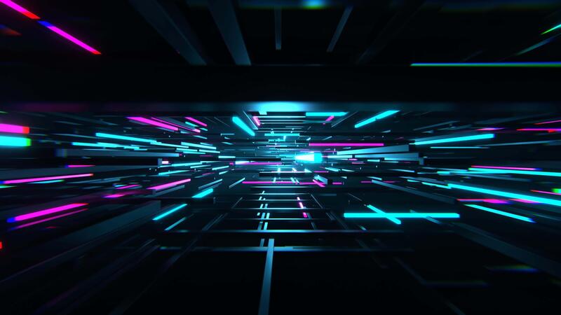 Cyan and Pink Sci-Fi Cybernetic Strobe Array Background VJ Loop I 4K 57517178 Stock Video at ...
