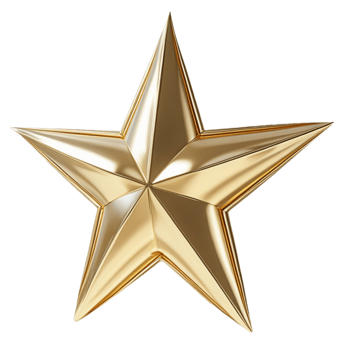 Gold Star Background PNGs for Free Download