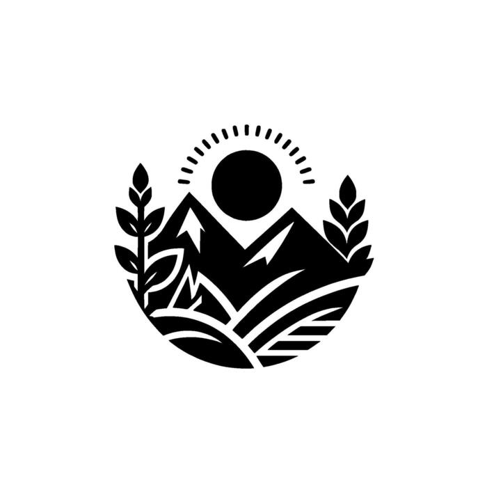 Simple Mountain Vector Art, Icons, and Graphics for Free Download