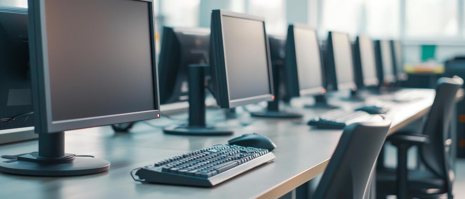 Computer Lab Stock Photos, Images and Backgrounds for Free Download