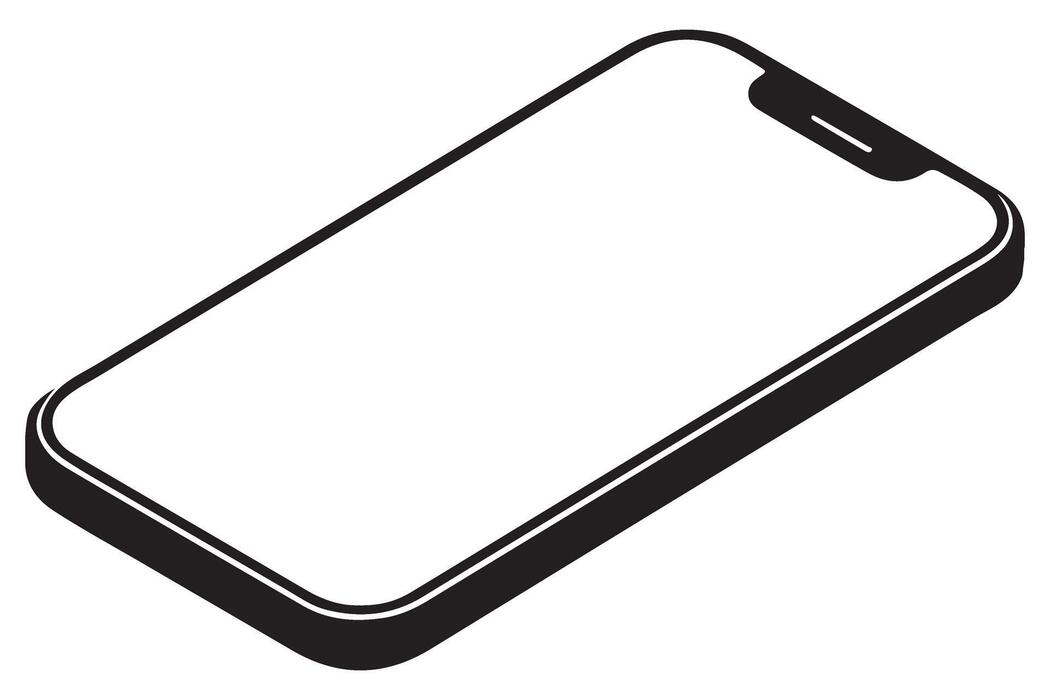 Phone Outline Vector Art Icons And Graphics For Free Download