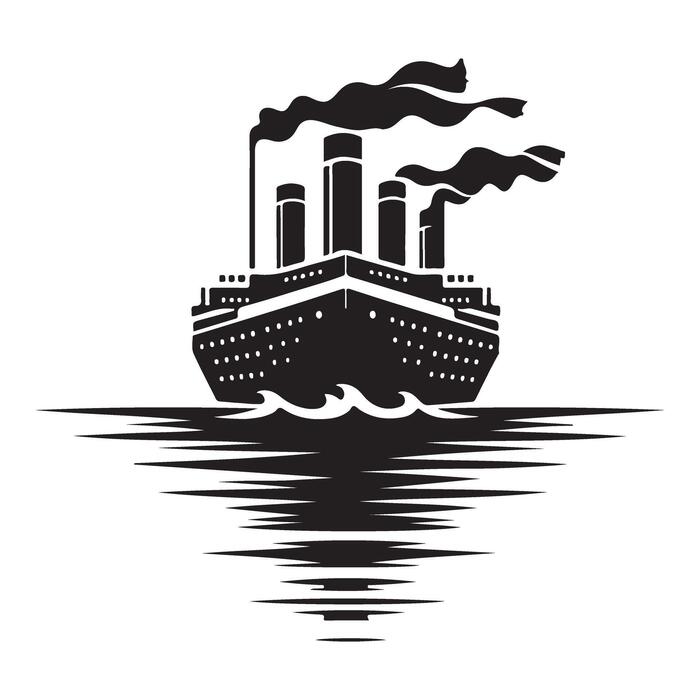 Titanic Icon Vector Art, Icons, and Graphics for Free Download