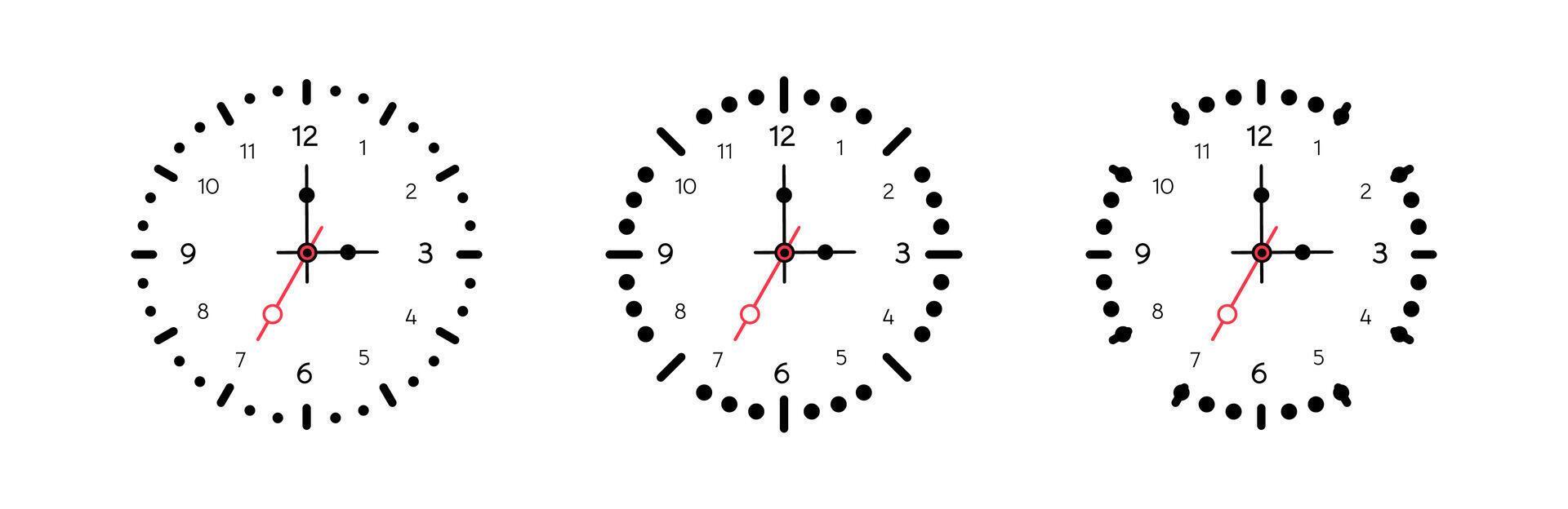 Analog Clock Vector Art, Icons, and Graphics for Free Download