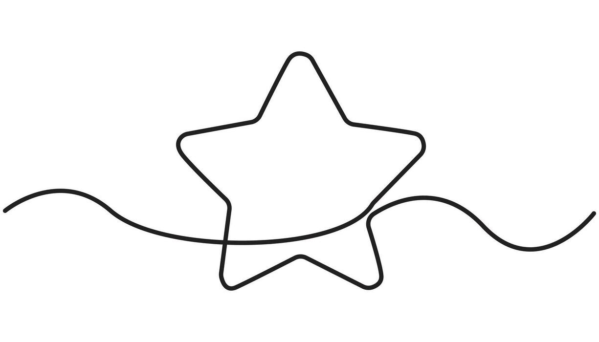 Star Line Vector Art, Icons, and Graphics for Free Download