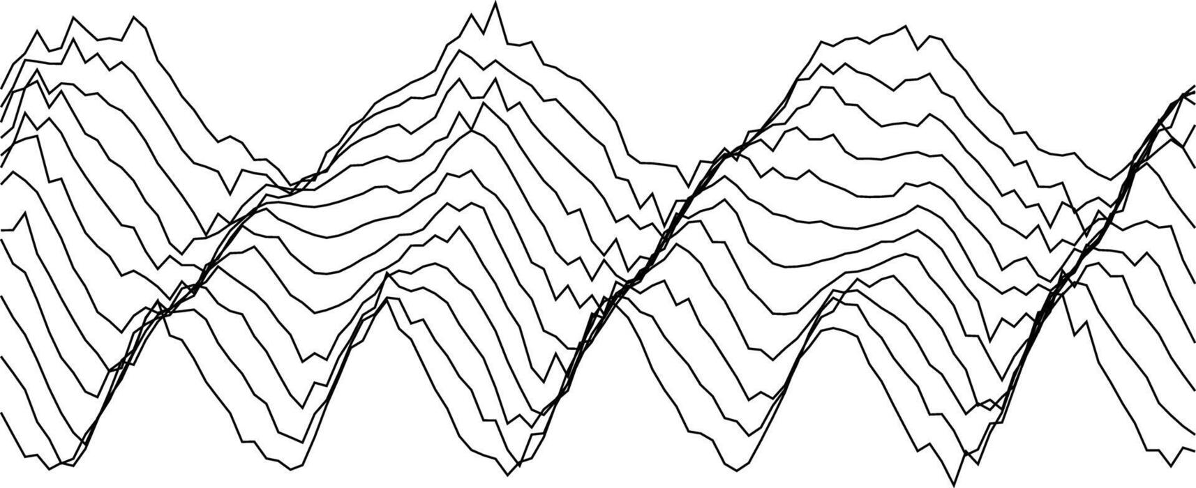 Wave Visualization Vector Art Icons And Graphics For Free Download