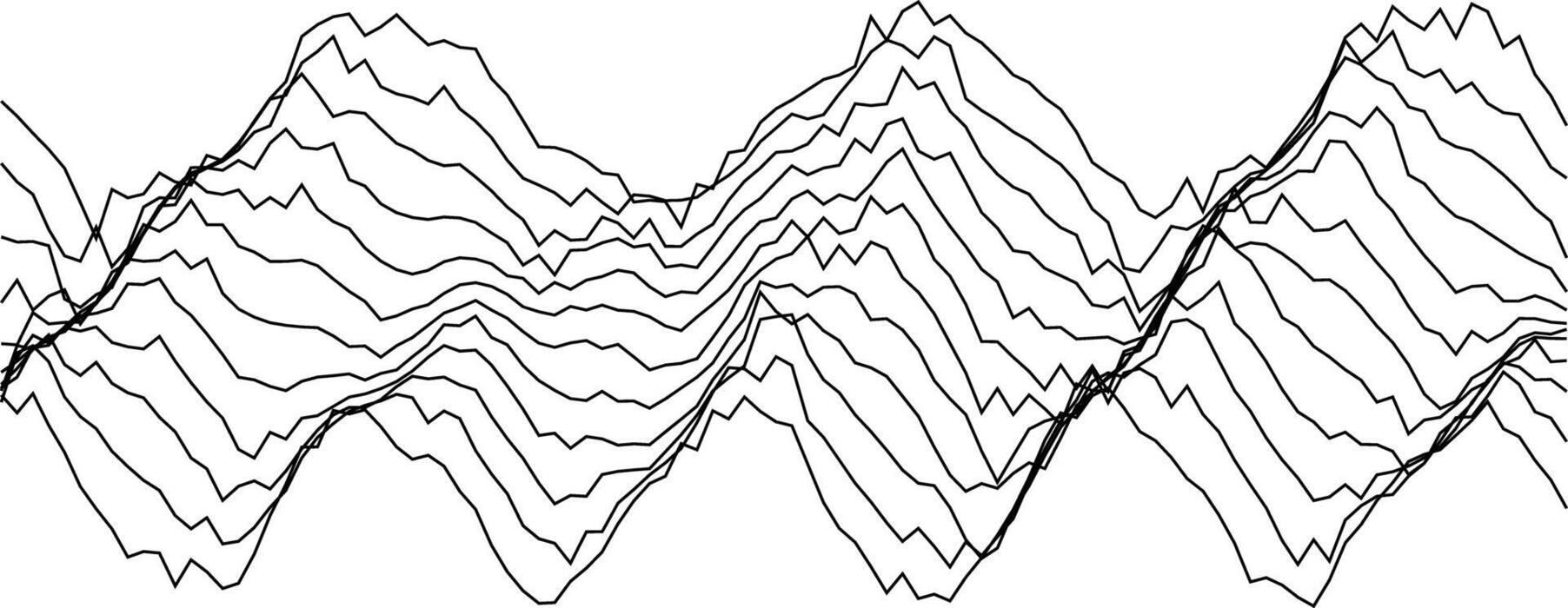 Jagged Line Drawing Vector Art, Icons, and Graphics for Free Download