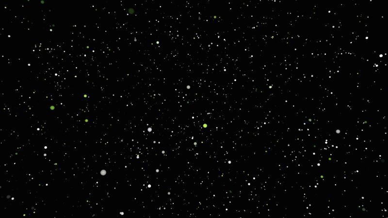 Experience a mesmerizing animation of a starry night sky filled with bright, twinkling stars ...