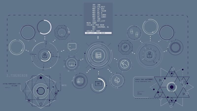 Infographics of AI-powered workflow automation in animated schema ...