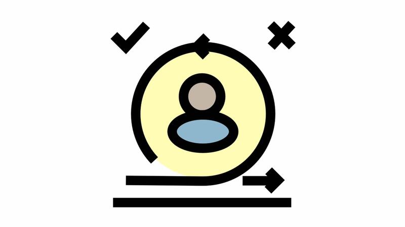 Agile Sprint Circle Animated Icon Agile And Teamwork Symbol Motion