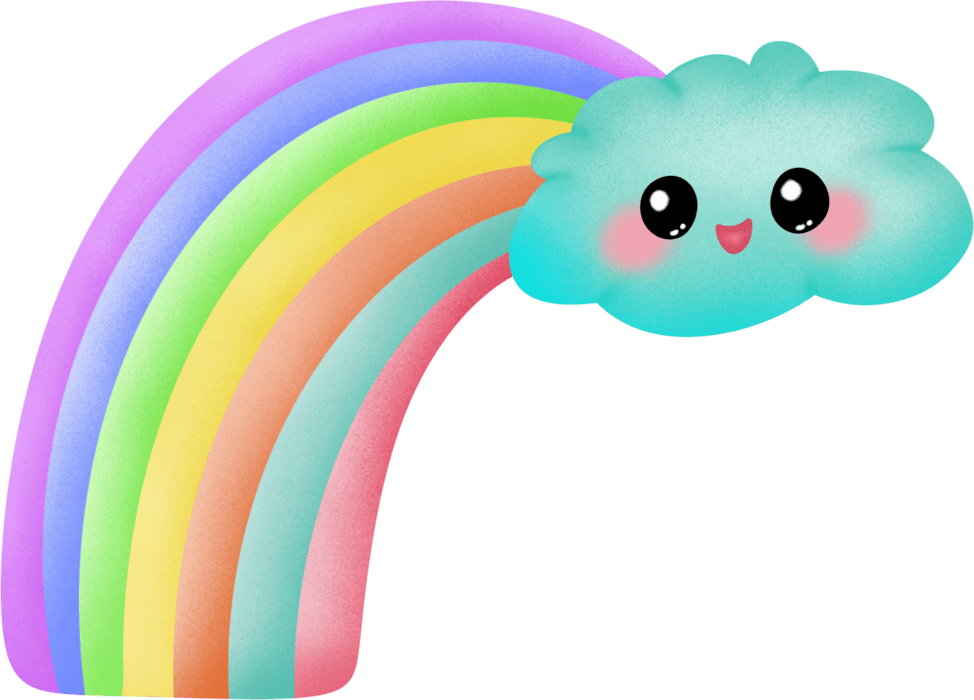 Rainbow Cartoon PNGs for Free Download