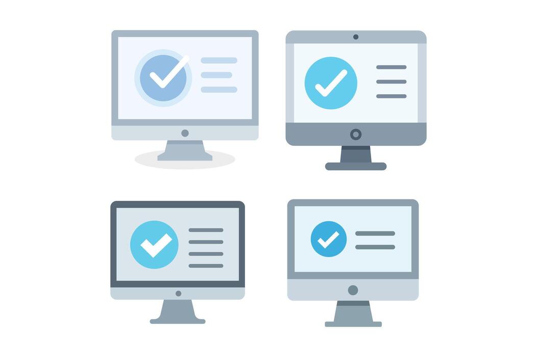 Computer Mark Vector Art, Icons, and Graphics for Free Download