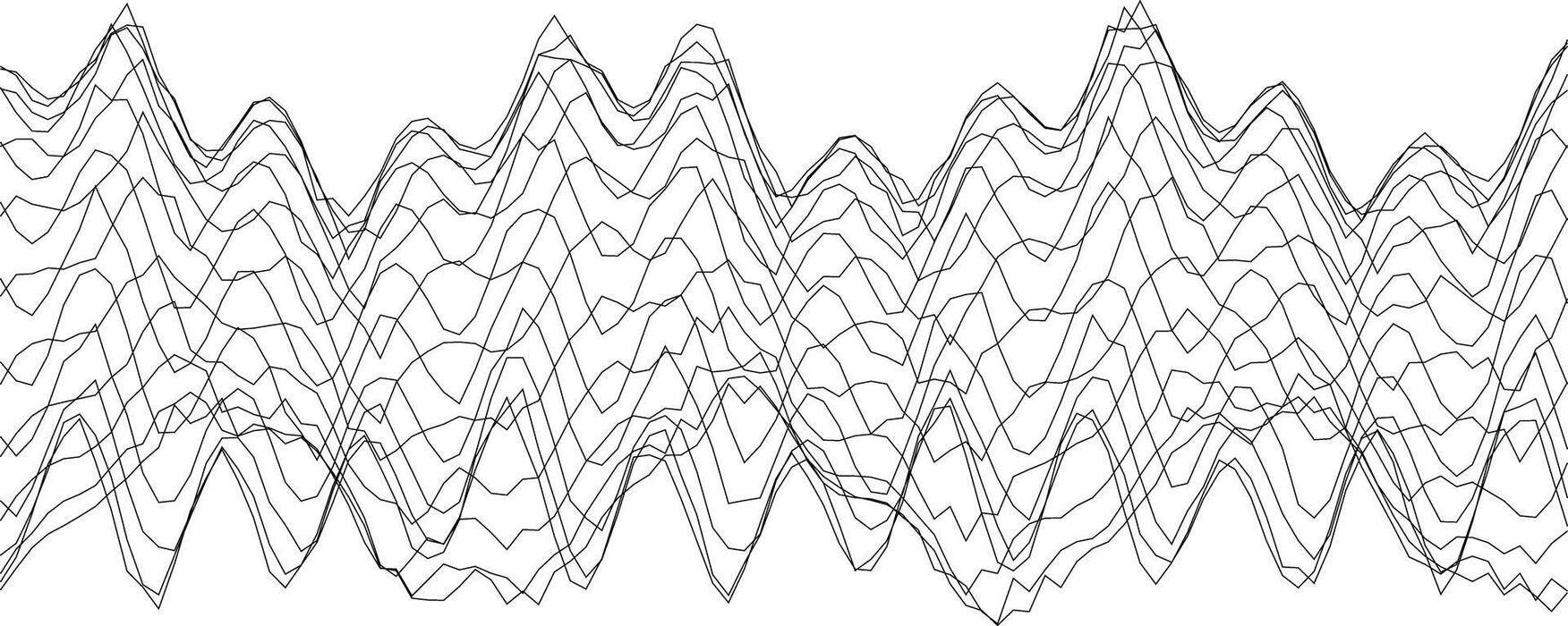 Wave Visualization Vector Art Icons And Graphics For Free Download