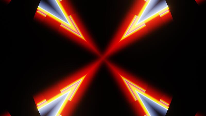 Bright pulsating animation for visualizations on LED screens and panels ...