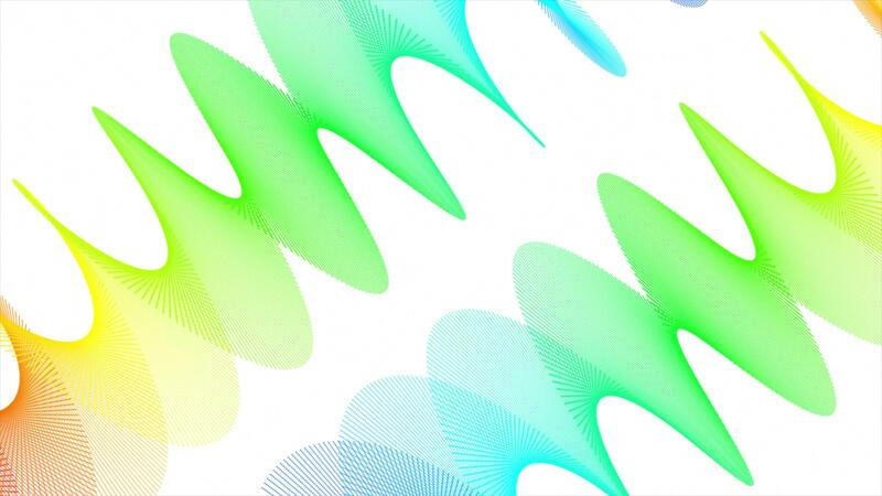 Colorful Rotating Circular Dots Swirl Pattern Modern Design Loop Able