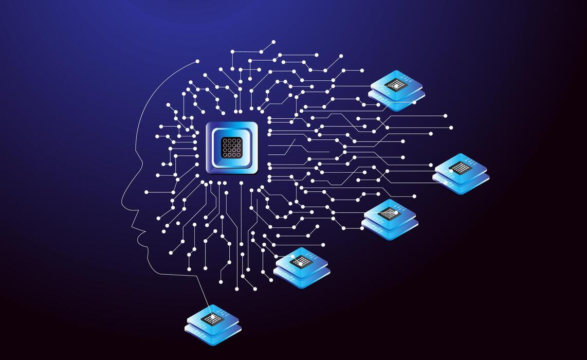 Machine Learning Background Vector Art, Icons, and Graphics for Free ...