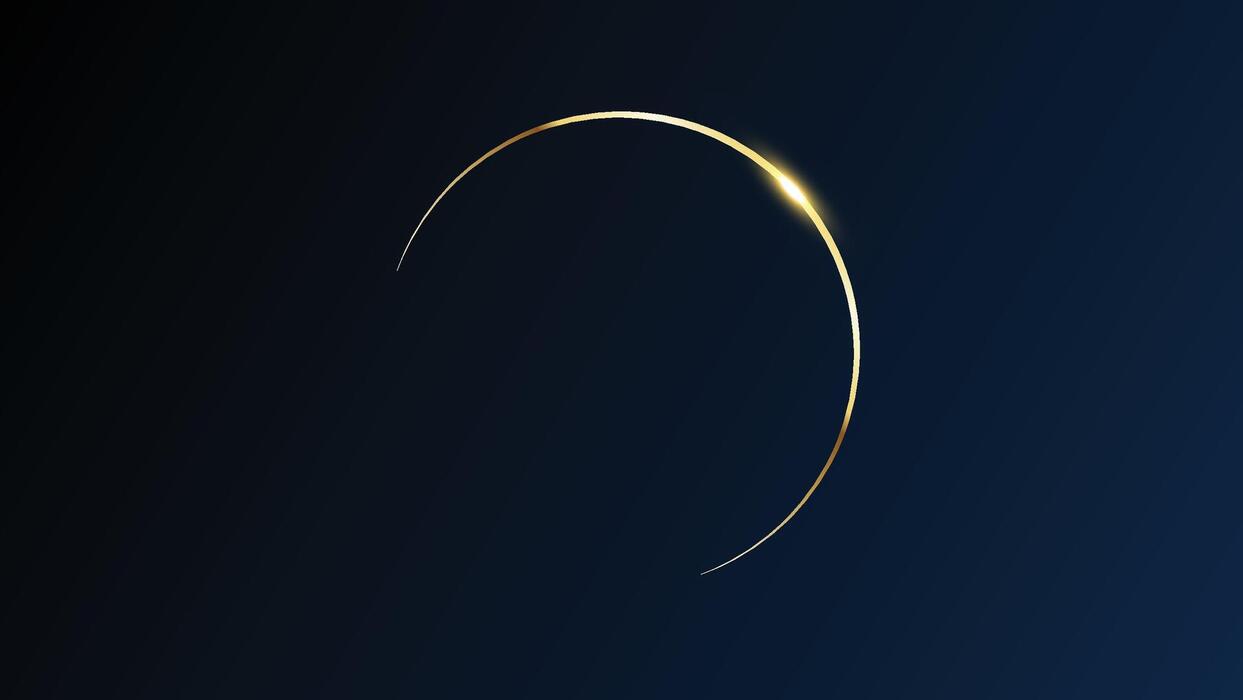 Golden Light Circle Vector Art, Icons, and Graphics for Free Download