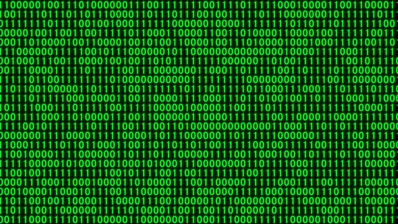 Green binary code animation on black background 59945450 Stock Video at Vecteezy