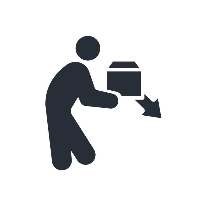 Manual Handling Icon Vector Art, Icons, and Graphics for Free Download