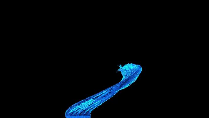 Water Flow Animation Stock Video Footage for Free Download