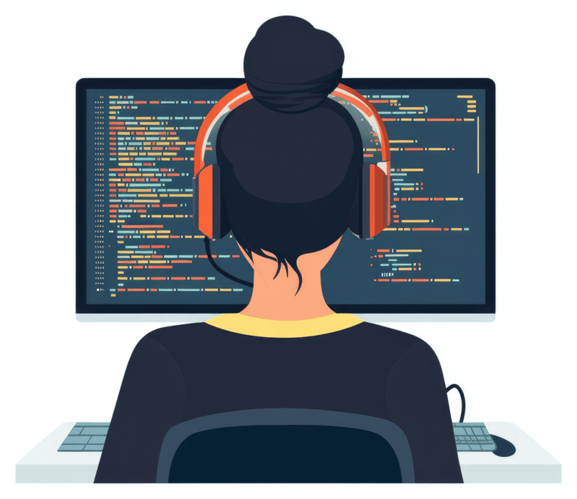 Coding Illustration PNGs for Free Download